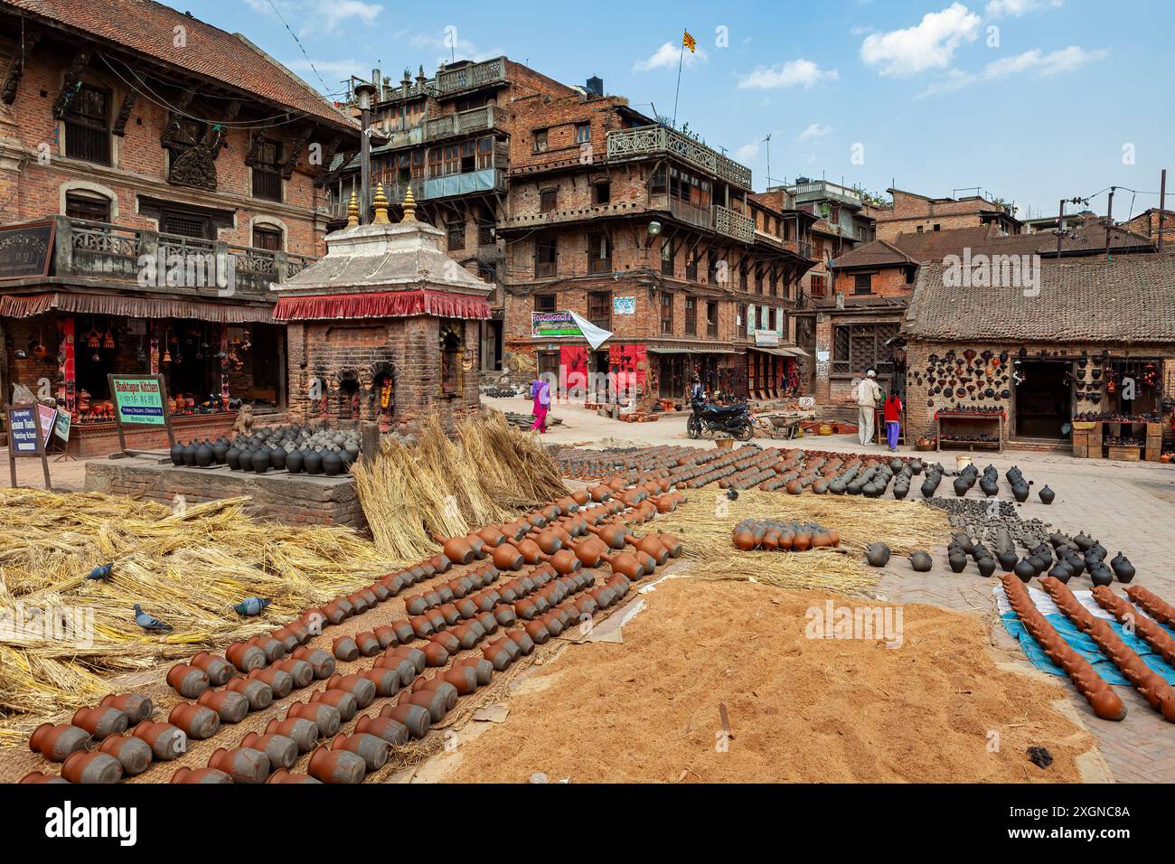 The old town of Bhaktapur in Kathmandu Nepal Stock Photo - Alamy