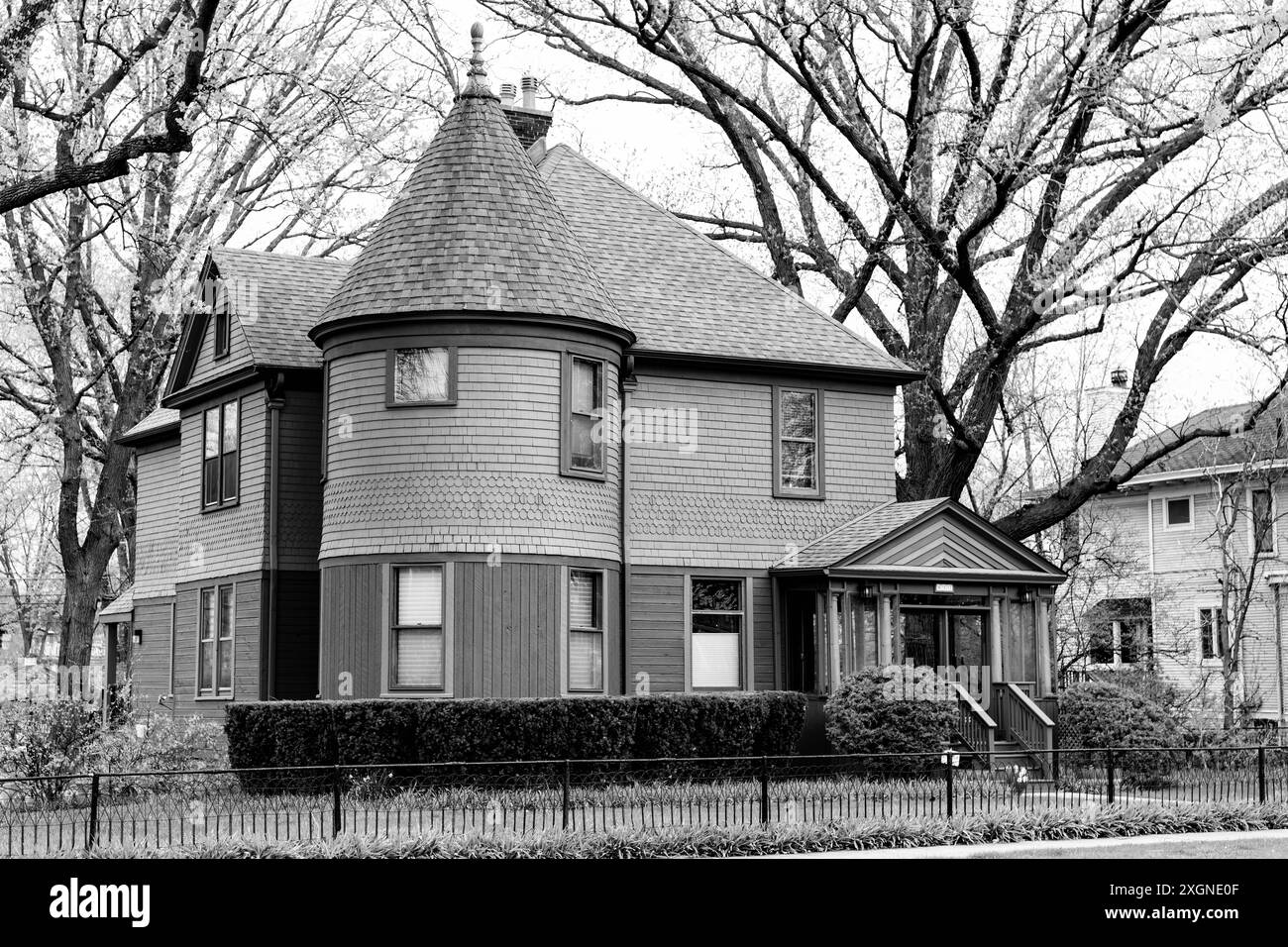 Rental townhouse Black and White Stock Photos & Images - Alamy