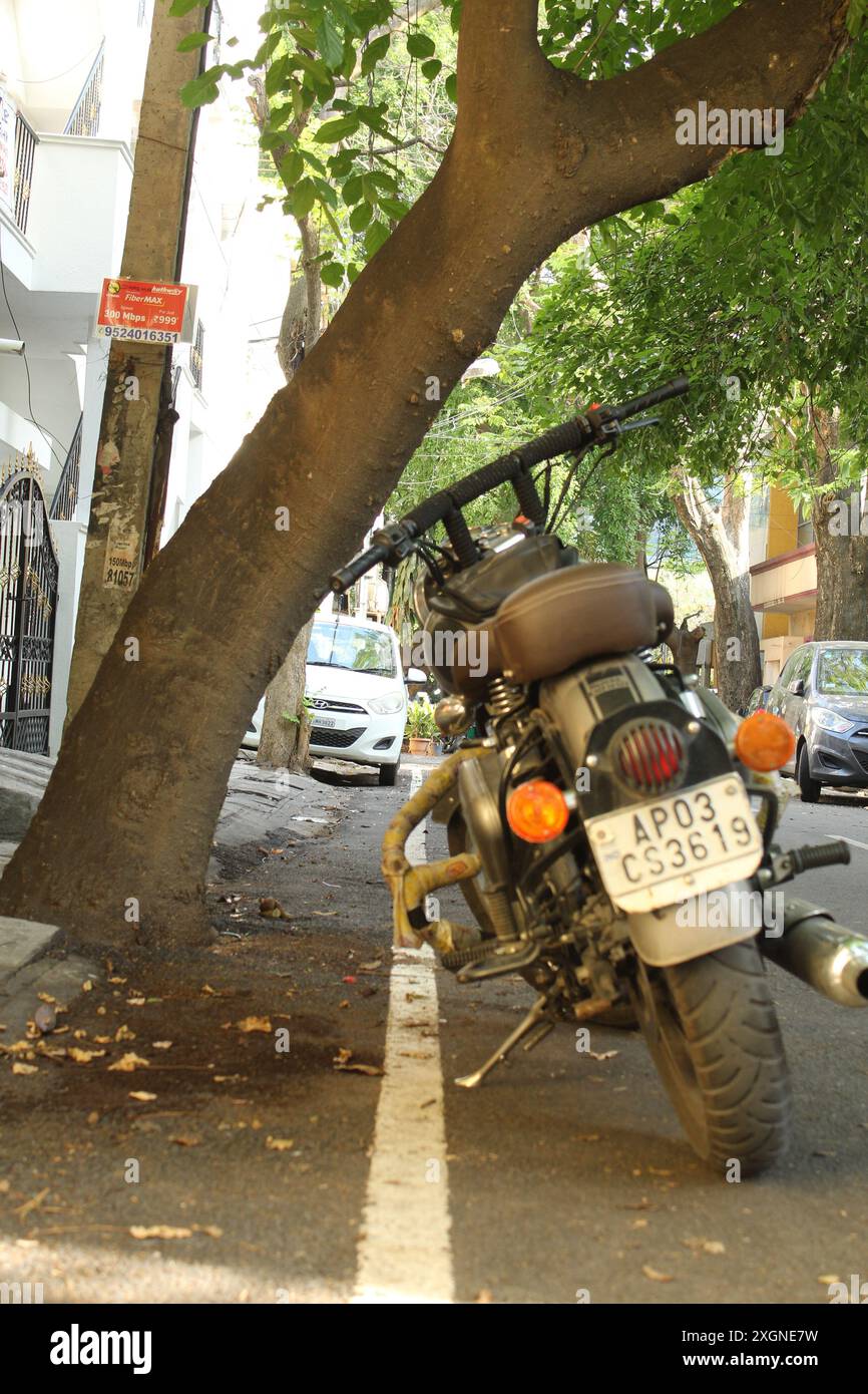 bullet super bike classic 350 Stock Photo - Alamy