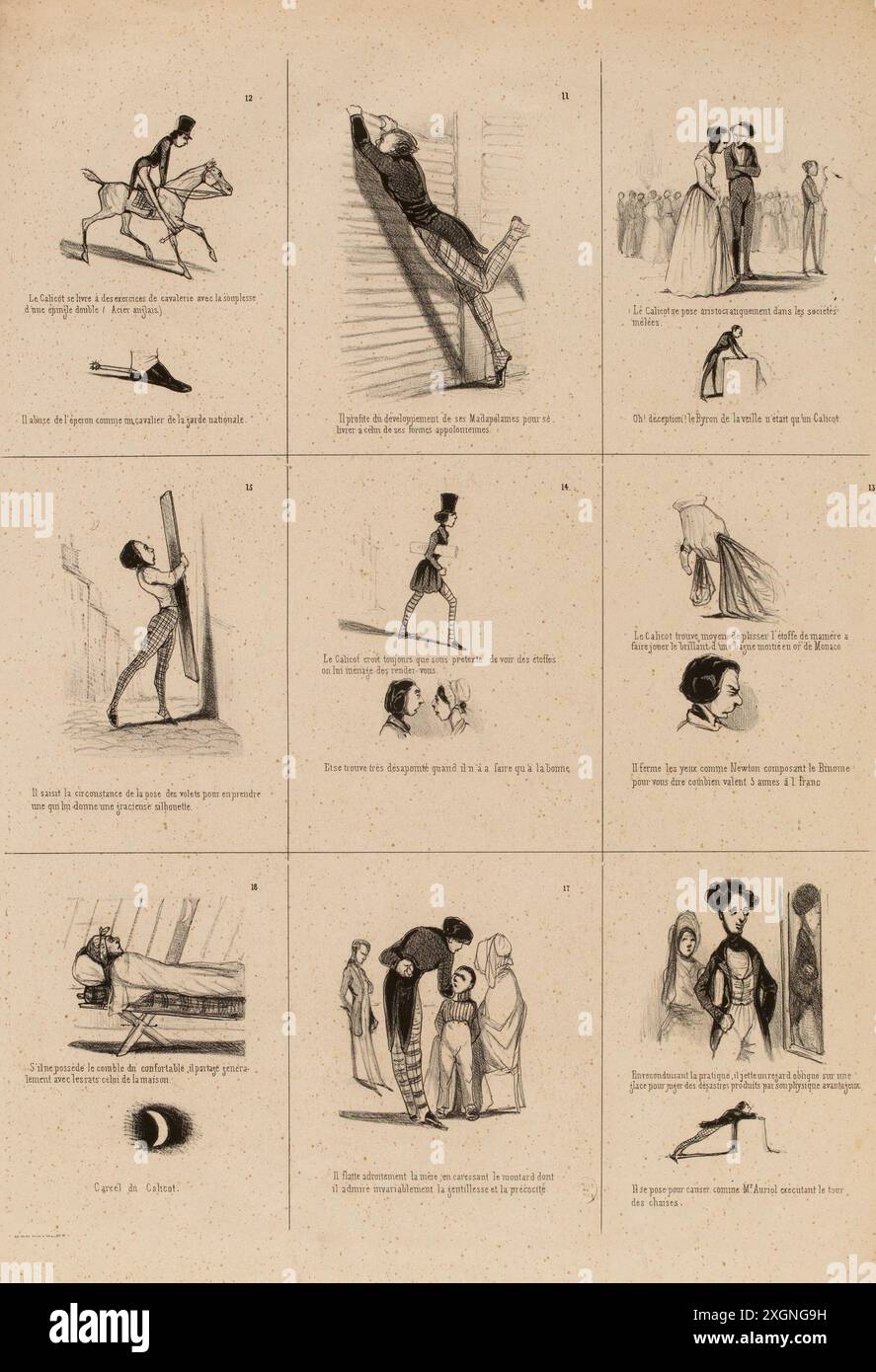 Cham (Amédée Charles de Noé, dit Stock Photo - Alamy