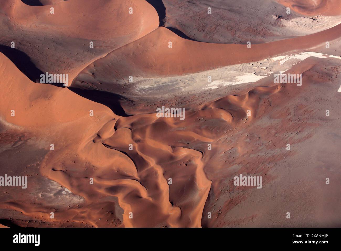 The Namib Desert, aerial view, Namibia Stock Photo - Alamy