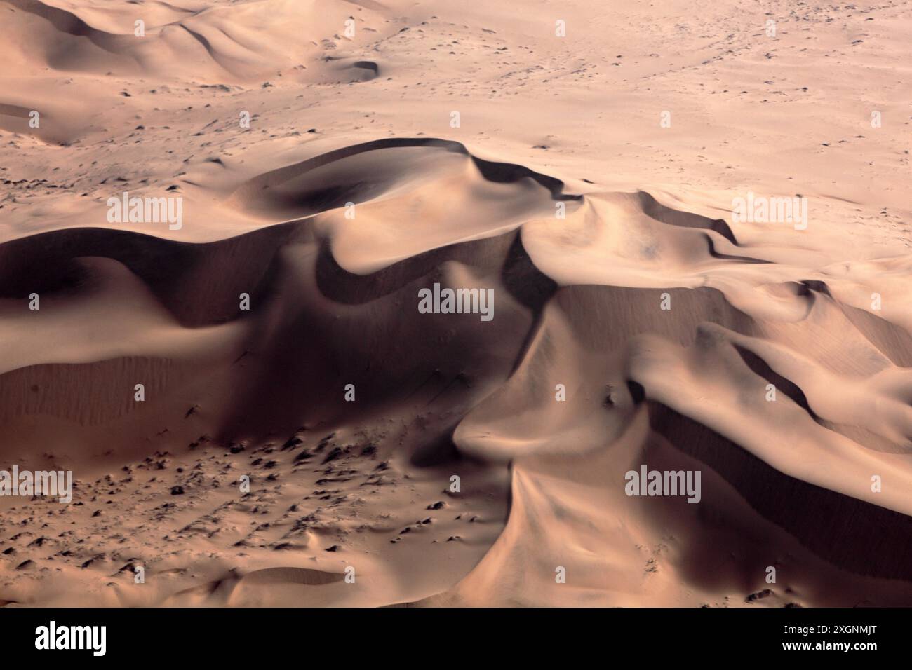 The Namib Desert, aerial view, Namibia Stock Photo - Alamy