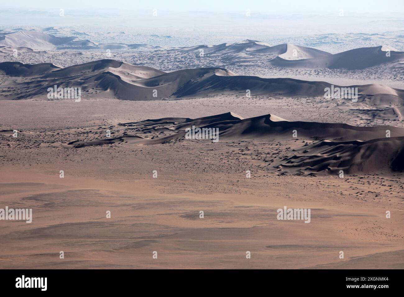 The Namib Desert, aerial view, Namibia Stock Photo - Alamy