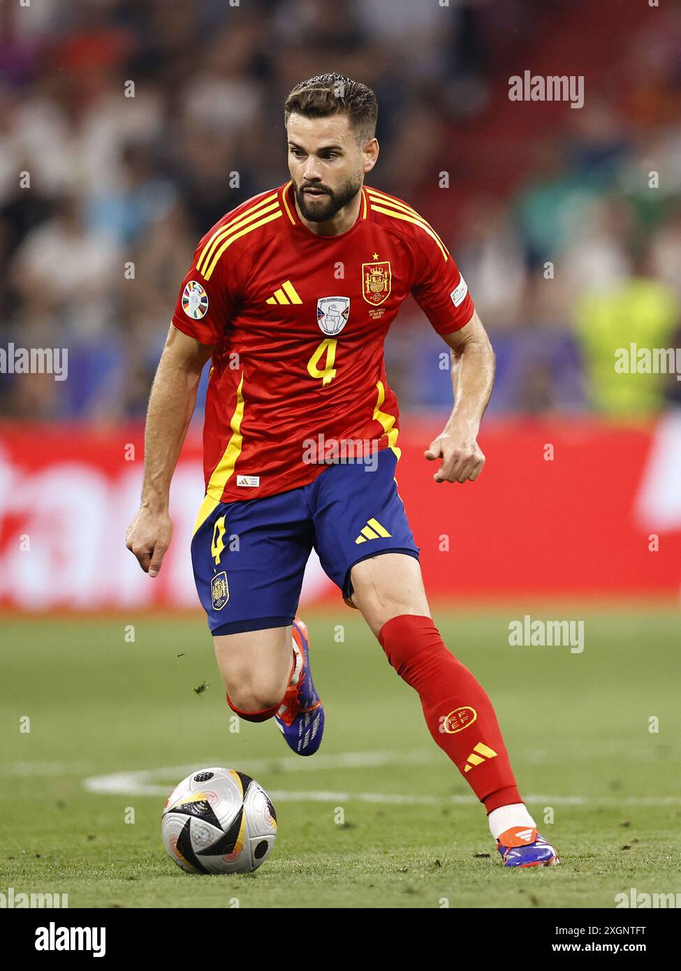 MUNICH - Nacho of Spain during the UEFA EURO 2024 semi-final match ...