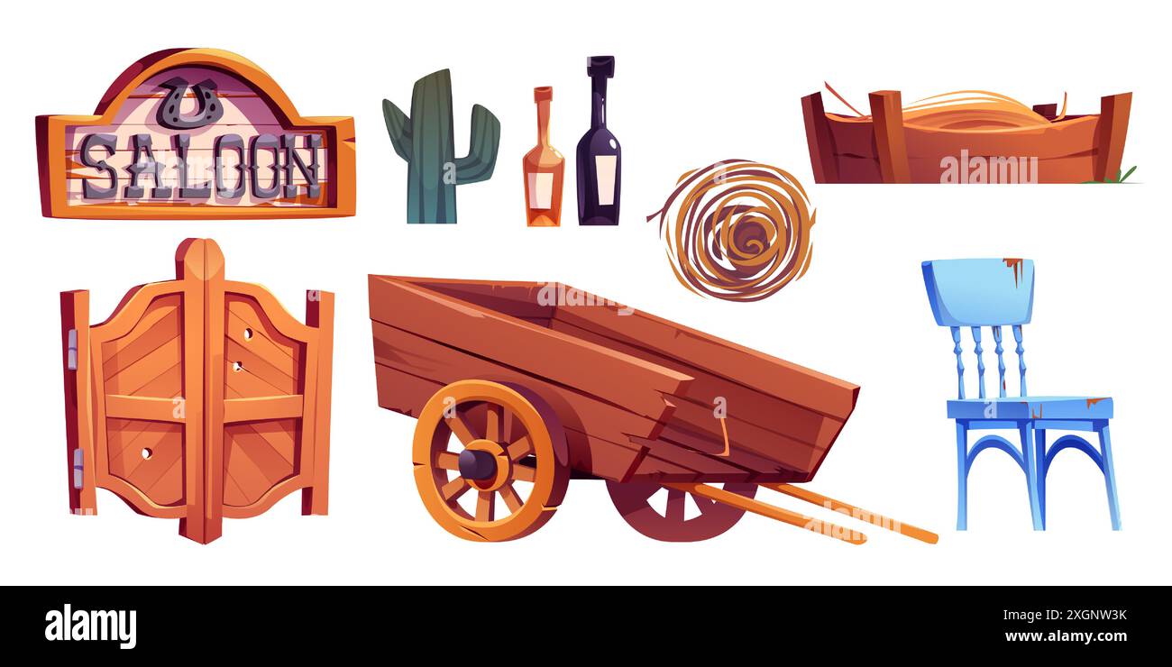 Wild west saloon hi-res stock photography and images - Alamy