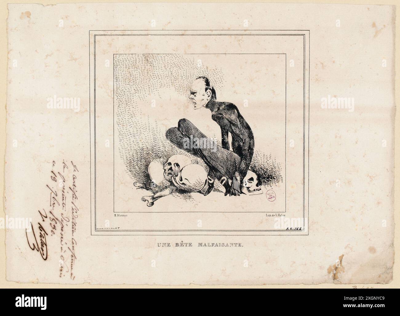 Monnier, Henry Bonaventure (Dessinateur-lithographe) | Ratier, Charles ...