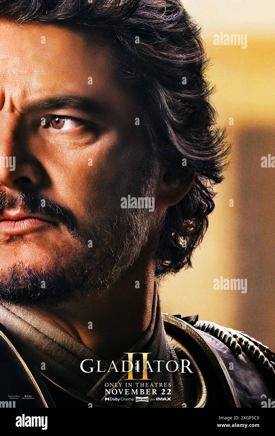 Gladiator II (2024) directed by Ridley Scott and starring Pedro Pascal ...