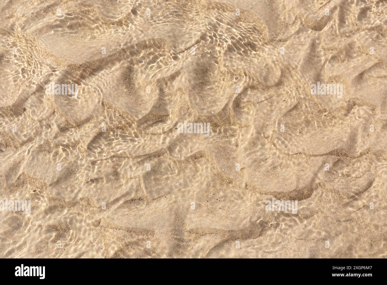 Sand underwater background texture. Clear ripple sea wave and white ...