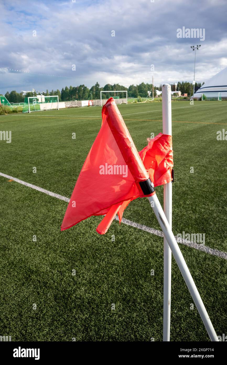 Flags on playground hi-res stock photography and images - Alamy