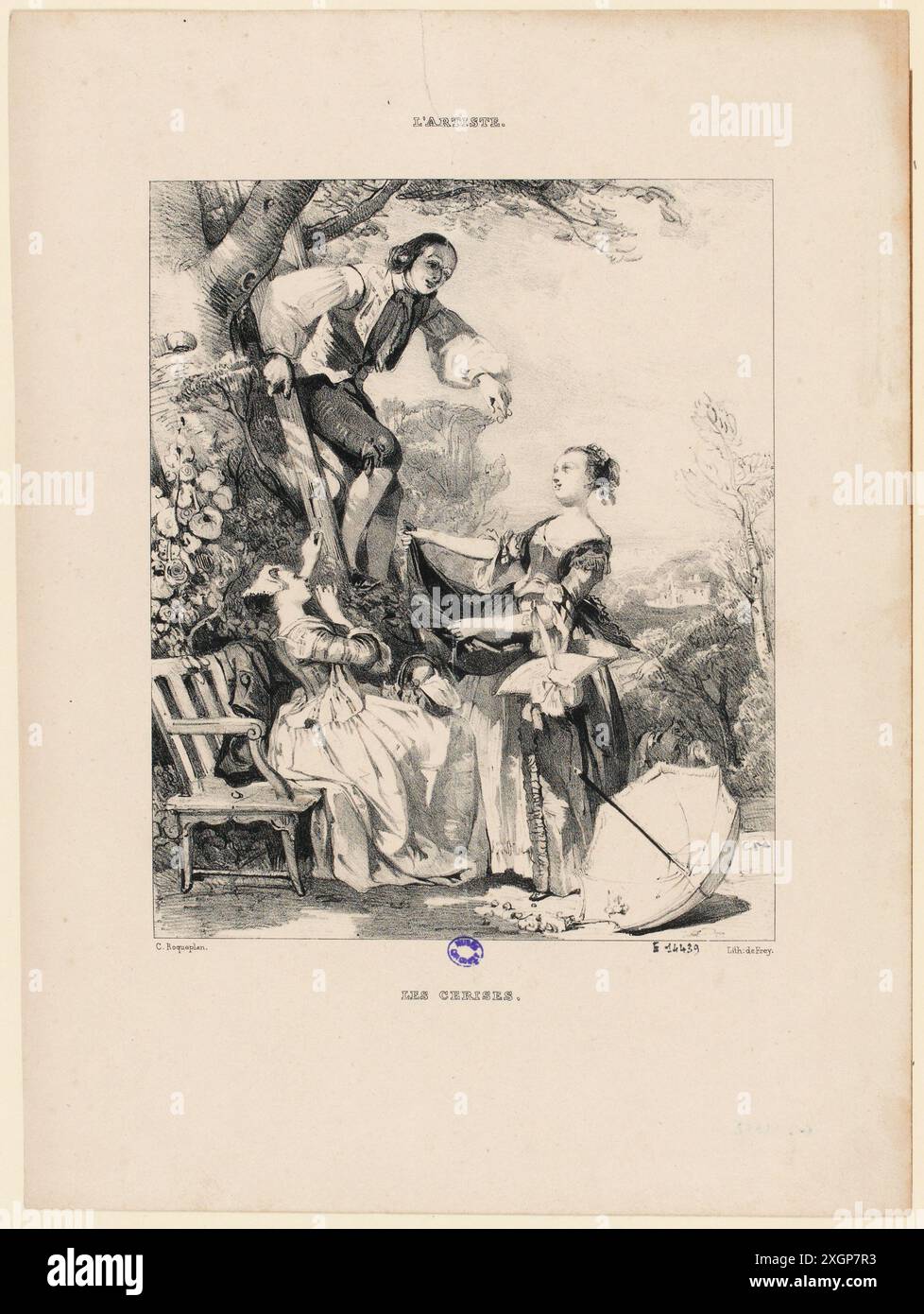 Roqueplan, Camille, Joseph, Etienne (Dessinateur-lithographe) | Frey ...