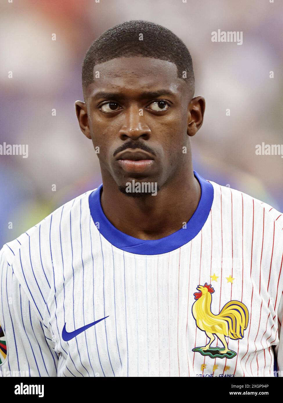 MUNICH - Ousmane Dembele of France during the UEFA EURO 2024 semi-final ...