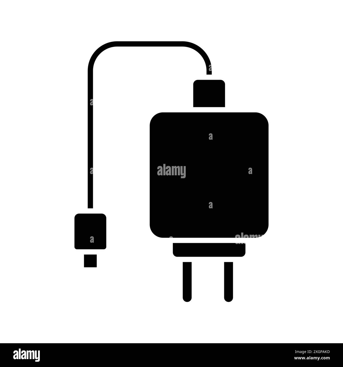 Phone charger Black and White Stock Photos & Images - Alamy