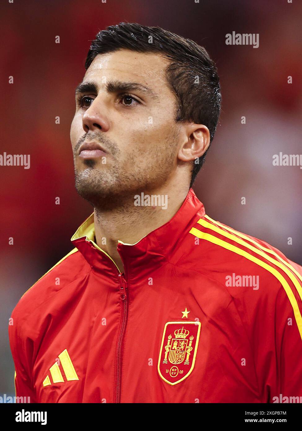 MUNICH - Rodri of Spain during the UEFA EURO 2024 semi-final match ...