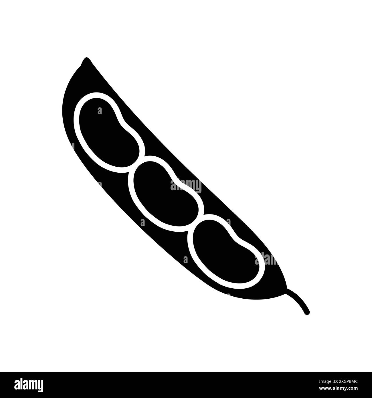 soybean icon vector design template in white background Stock Vector ...