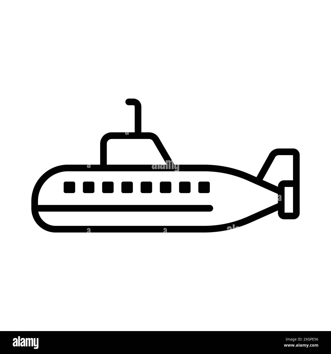 submarine icon vector design template in white background Stock Vector ...