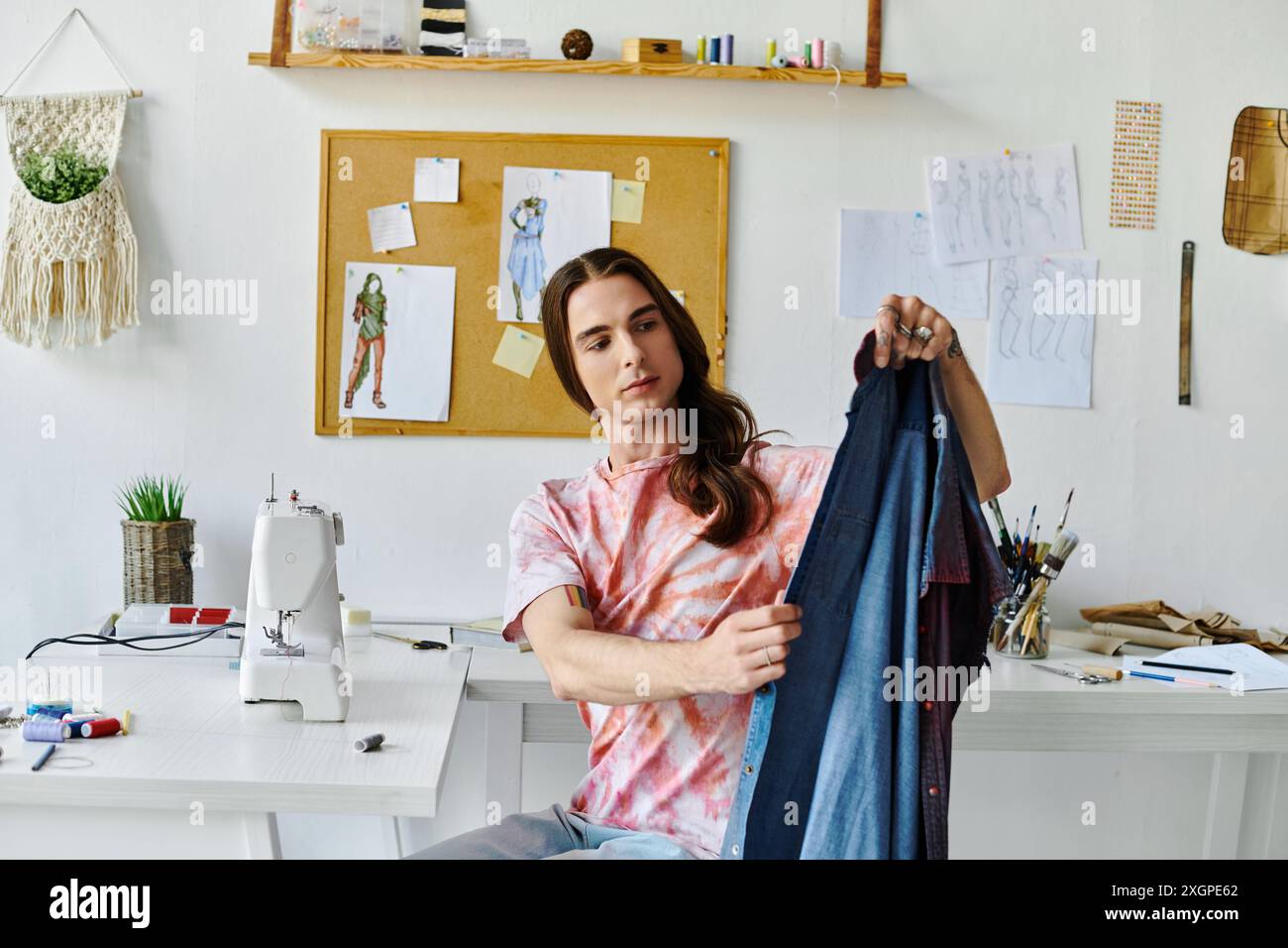 Restoration of clothing hi-res stock photography and images - Alamy