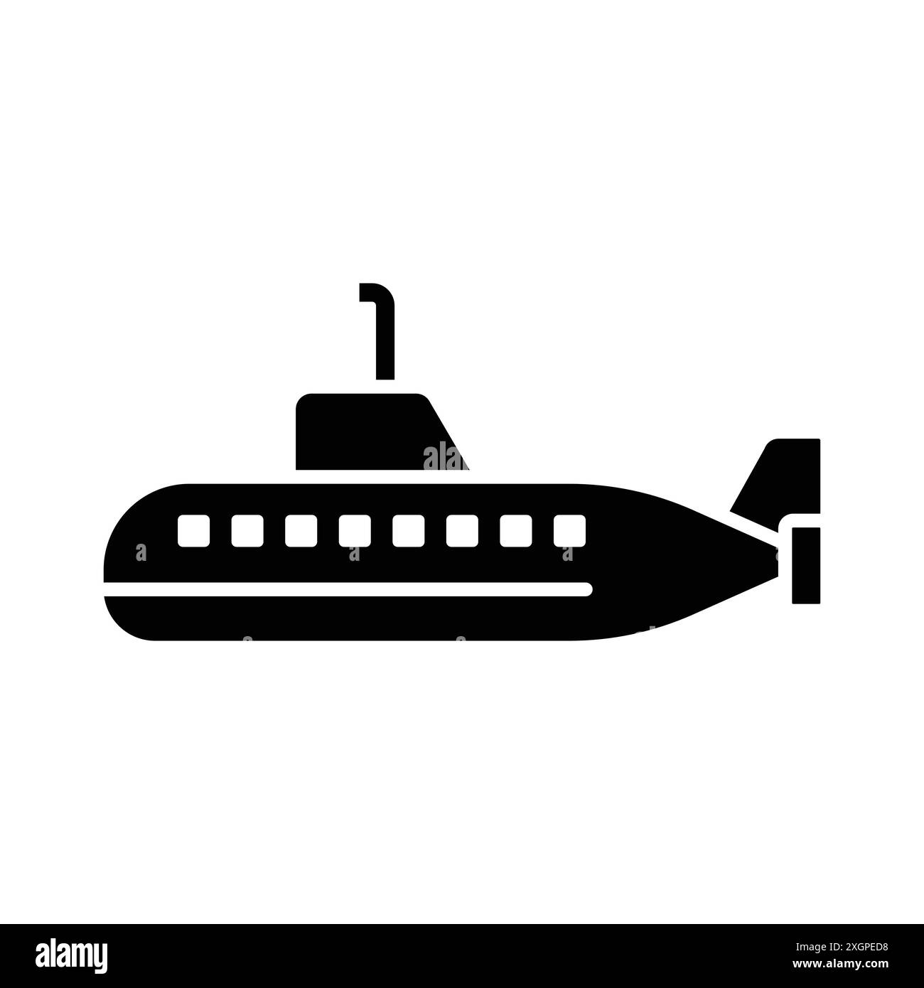 submarine icon vector design template in white background Stock Vector ...