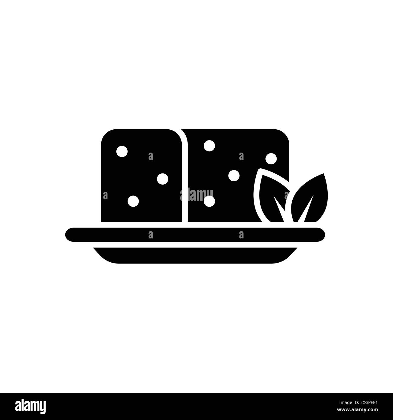 tofu icon vector design template in white background Stock Vector Image ...