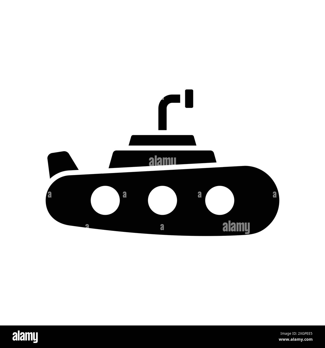 submarine icon vector design template in white background Stock Vector ...