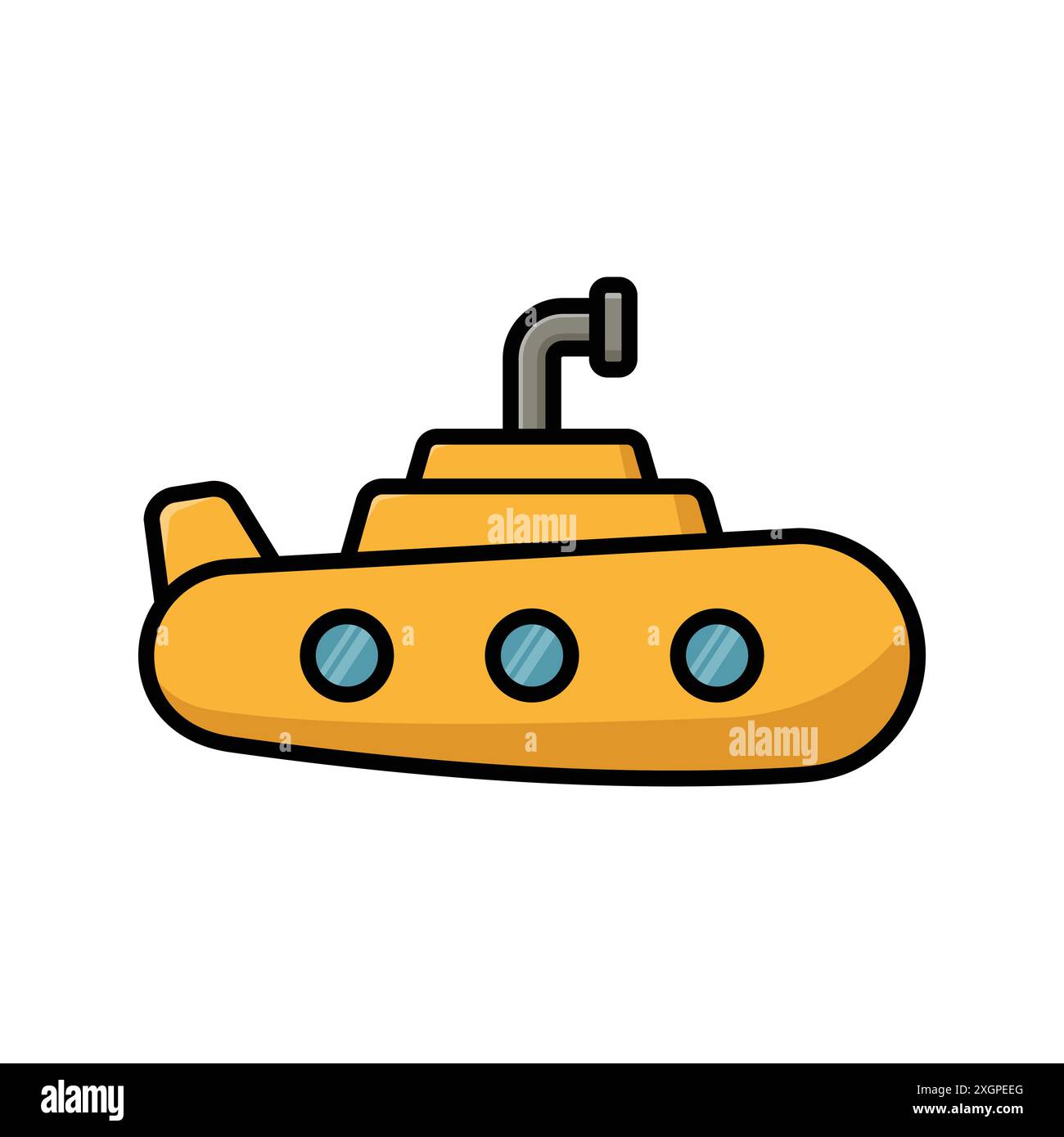 submarine icon vector design template in white background Stock Vector ...