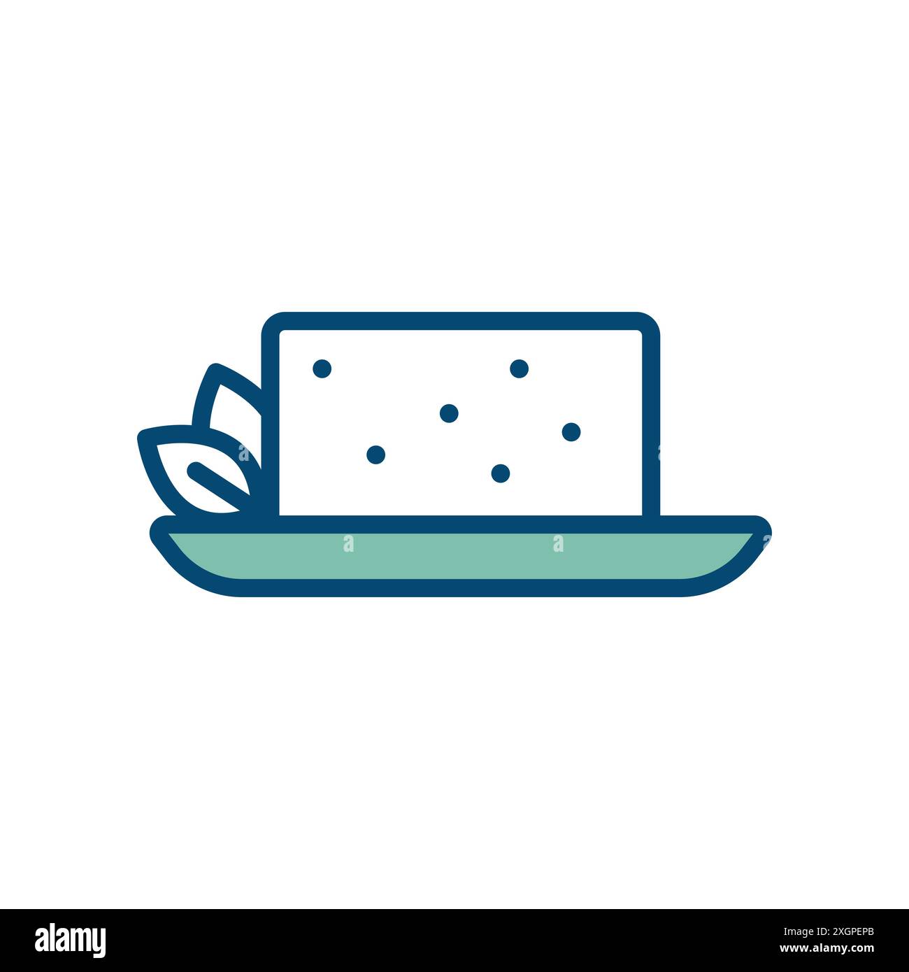 tofu icon vector design template in white background Stock Vector Image ...