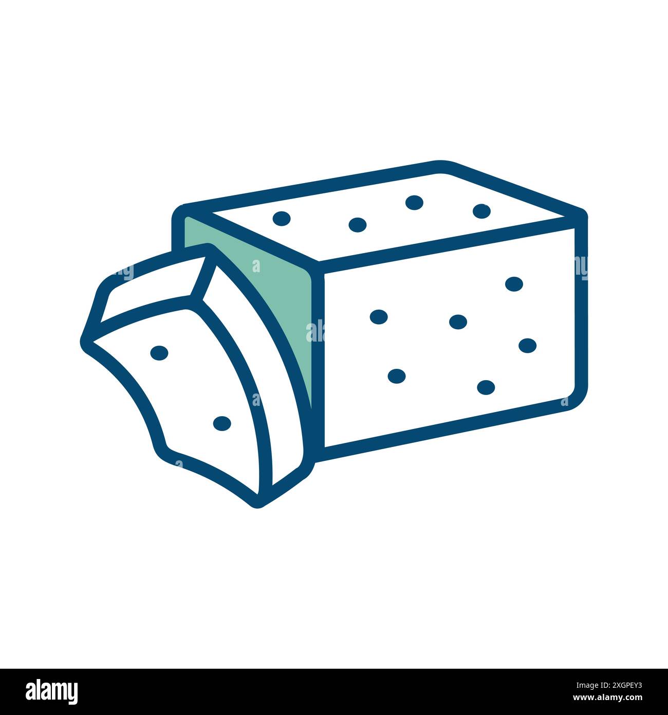 tofu icon vector design template in white background Stock Vector Image ...