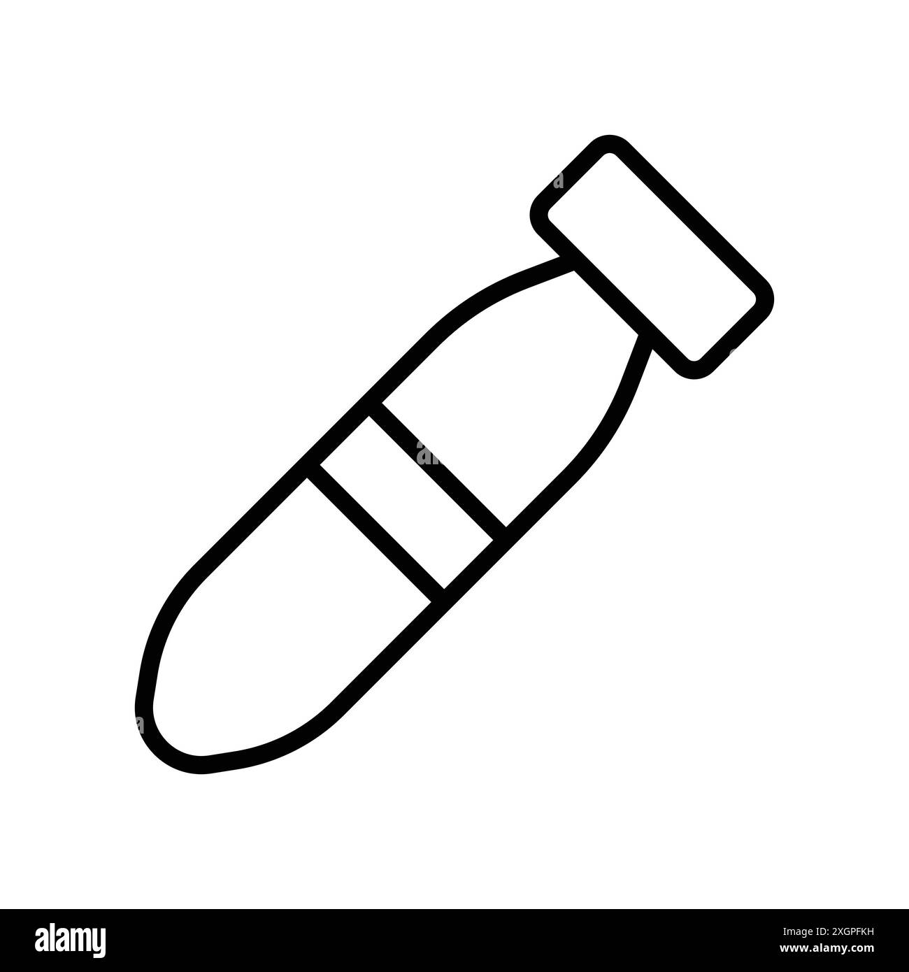 torpedo icon vector design template in white background Stock Vector ...