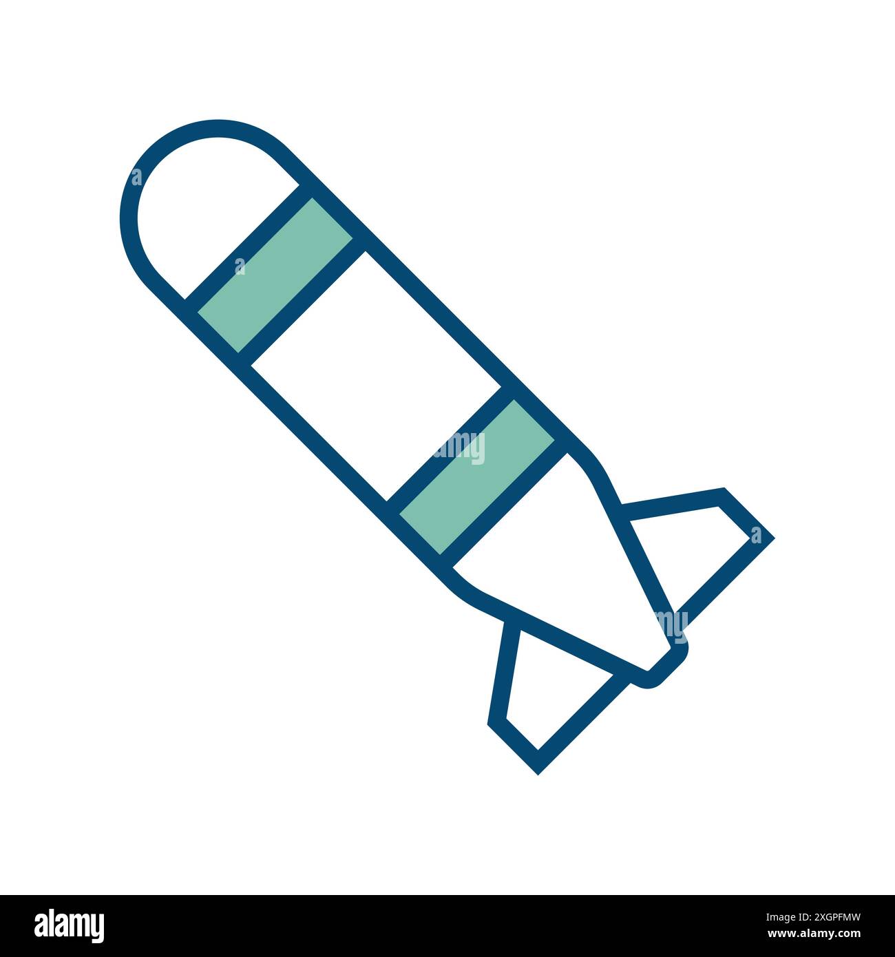 torpedo icon vector design template in white background Stock Vector ...