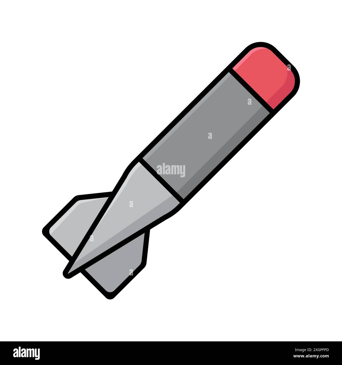 torpedo icon vector design template in white background Stock Vector ...