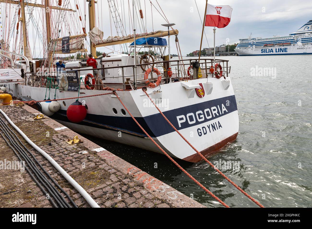 The Tall Ships Races 2024 Helsinki. Pogoria Stock Photo - Alamy