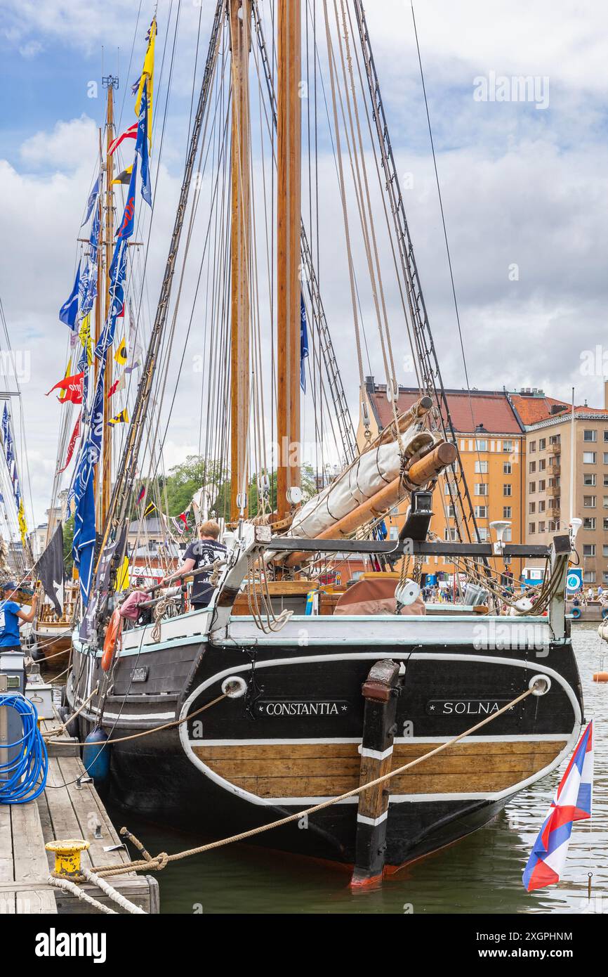 The Tall Ships Races 2024 Helsinki.Constantia Stock Photo - Alamy