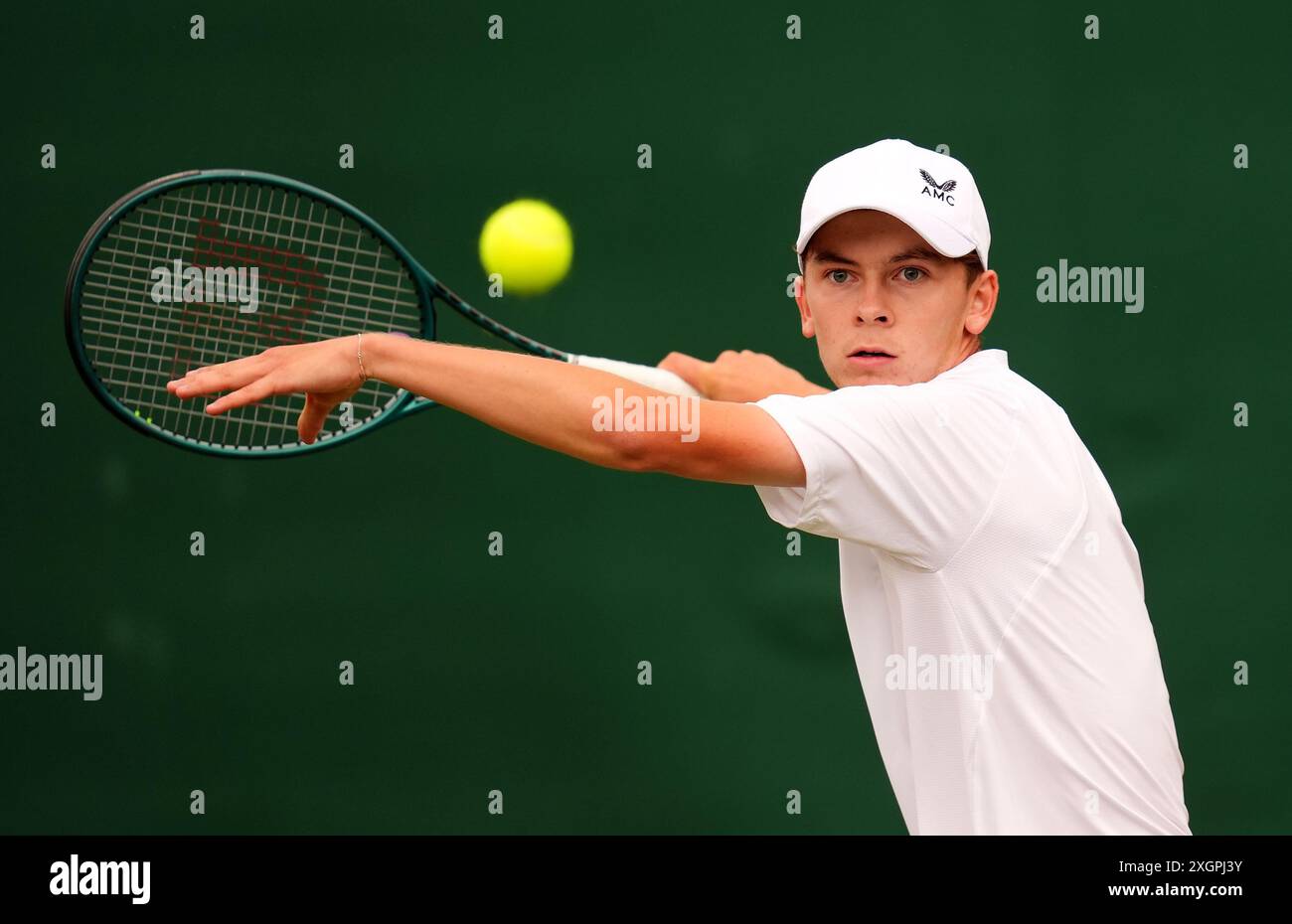 Charlie Robertson on day ten of the 2024 Wimbledon Championships at the ...