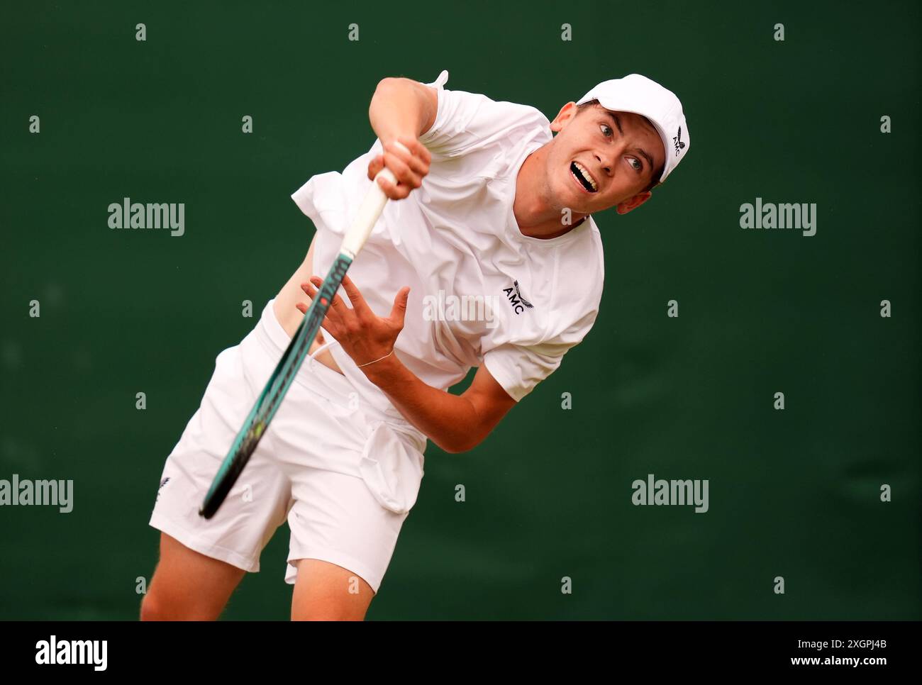 Charlie Robertson on day ten of the 2024 Wimbledon Championships at the ...