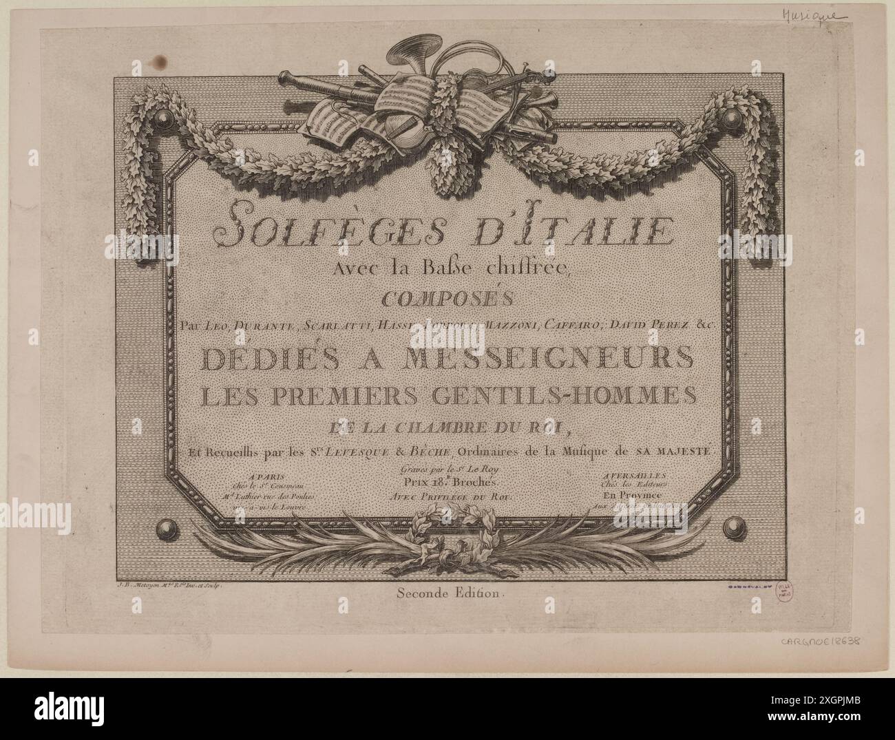 Le Roy ou Leroy, Jacques Stock Photo - Alamy