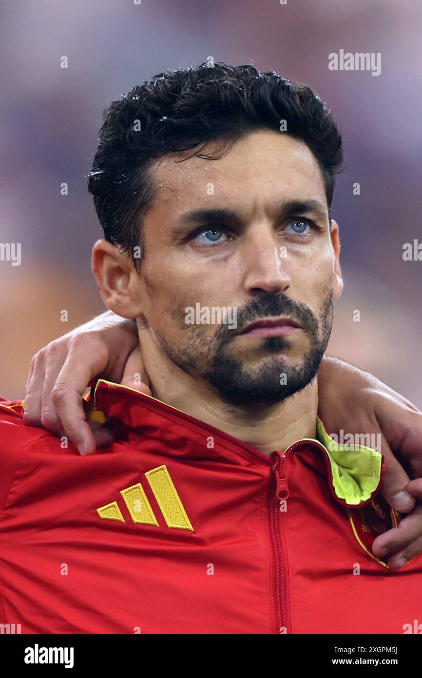 Munich, Germany 09.07.2024: Jesus Navas during the UEFA EURO 2024 semi ...