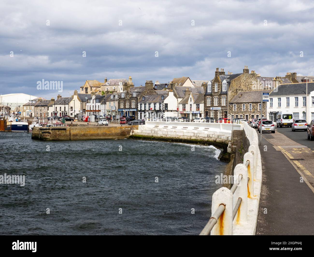 Macduff in Aberdeenshire, Scotland, UK Stock Photo - Alamy