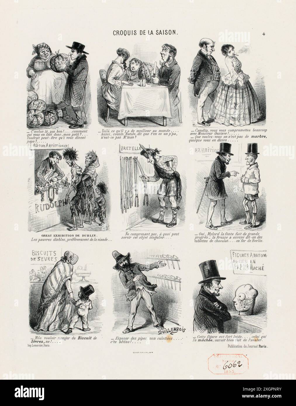 Quillenbois (Dessinateur-lithographe) | Imprimerie Lemercier (Imprimeur ...