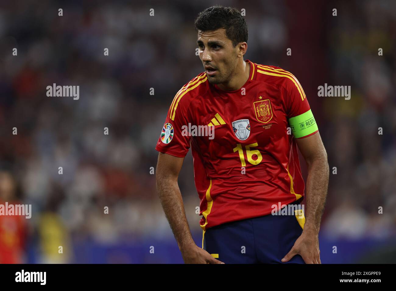 Munich , Germany 09.07.2024: Rodri of Spain during the UEFA EURO 2024 ...