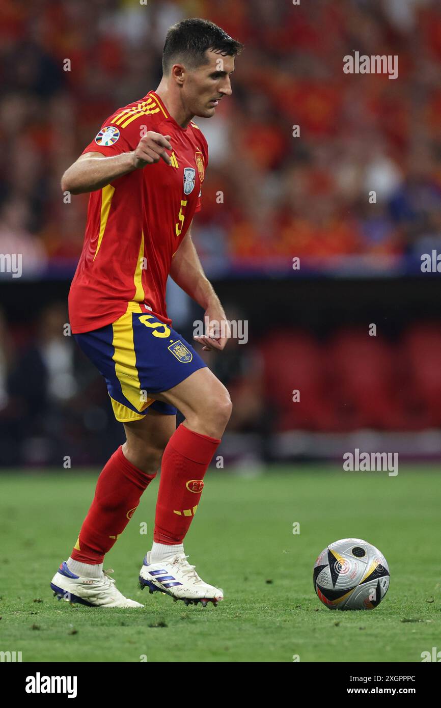 Munich , Germany 09.07.2024: Mikel Merino of Spain during the UEFA EURO ...