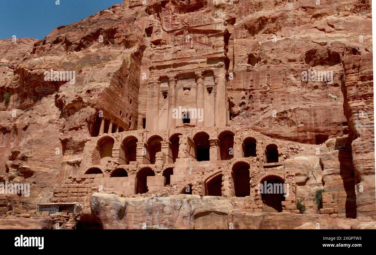 Scenes from the ancient city of Petra, which dates back to the ...