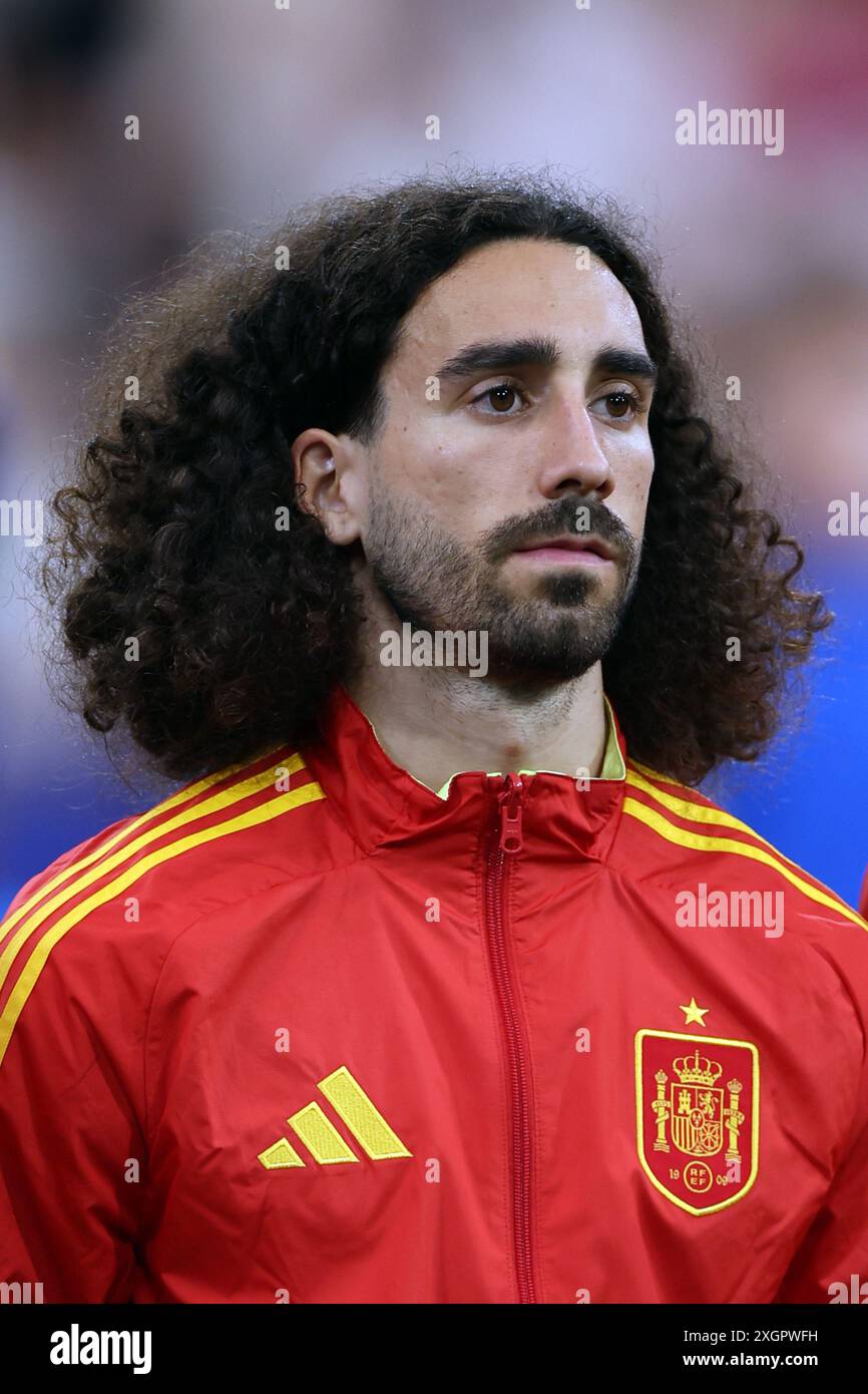 Munich , Germany 09.07.2024: Marc Cucurella of Spain during the UEFA ...