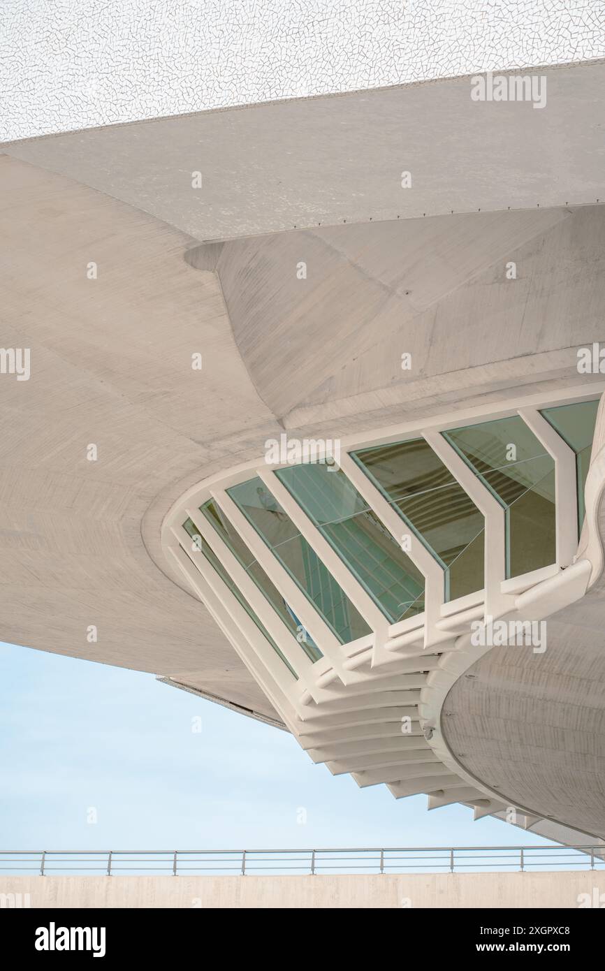 Detailed view of a building facade showcasing innovative architectural ...