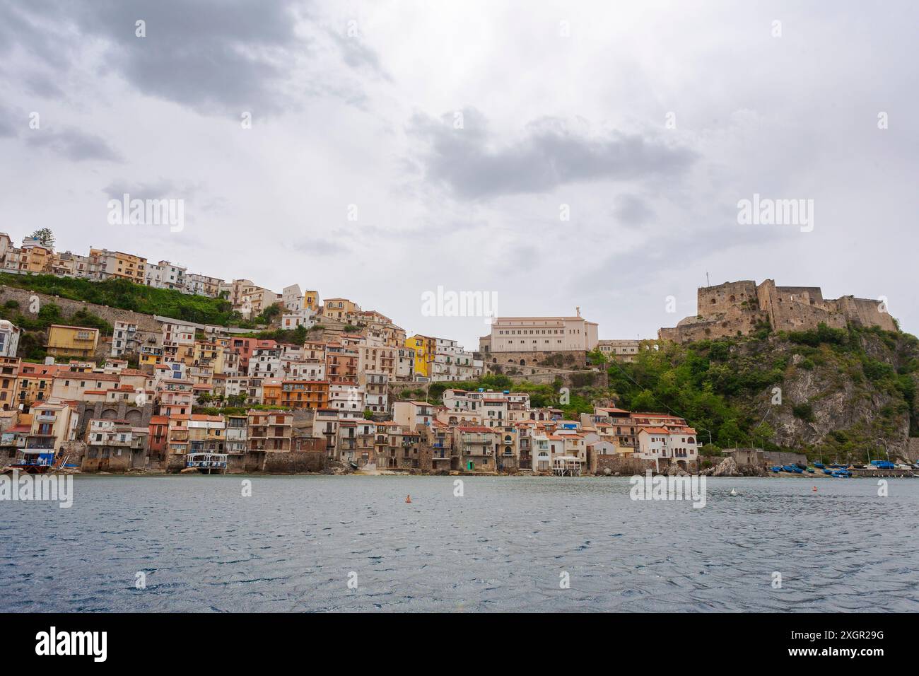 The picturesque old fishing village of Scilla on the Costa Viola ...