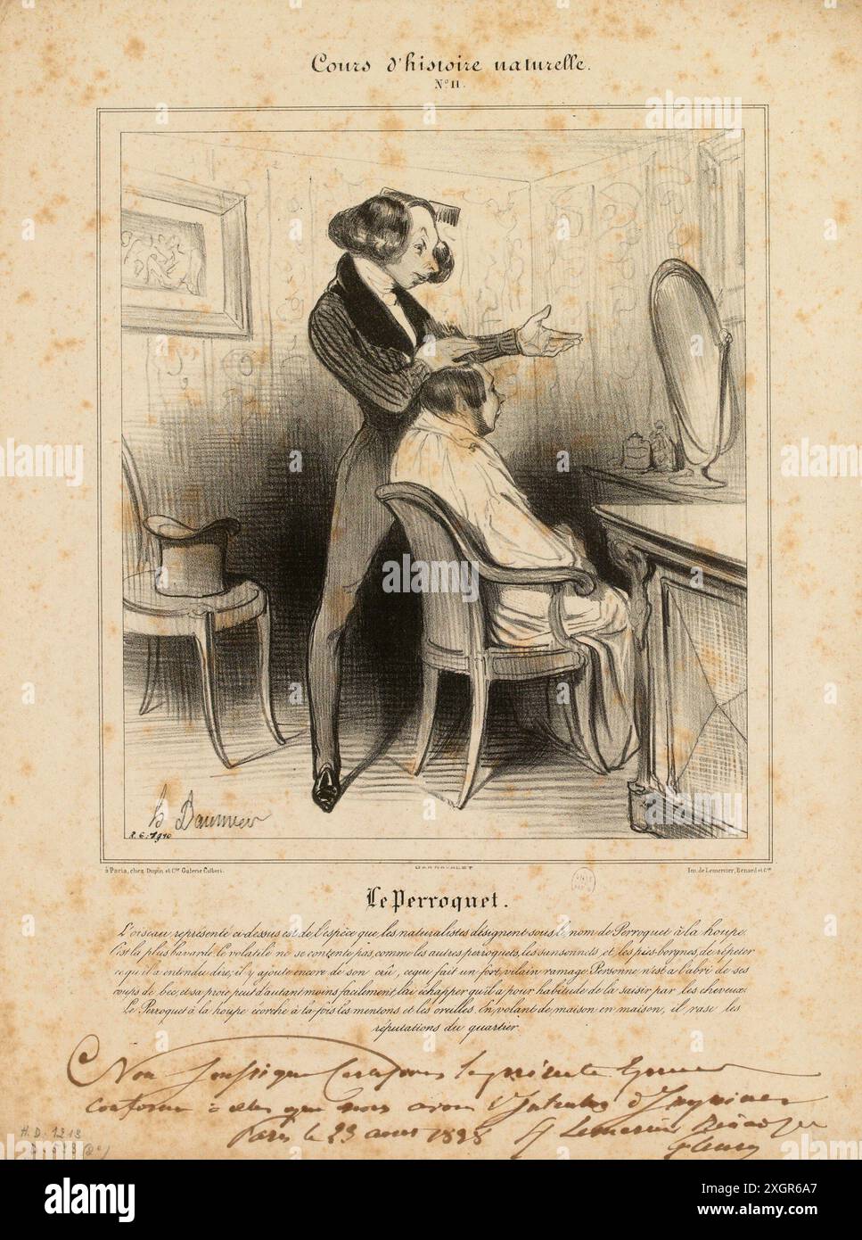 Daumier, Honoré (Dessinateur-lithographe)|Imprimerie Lemercier ...