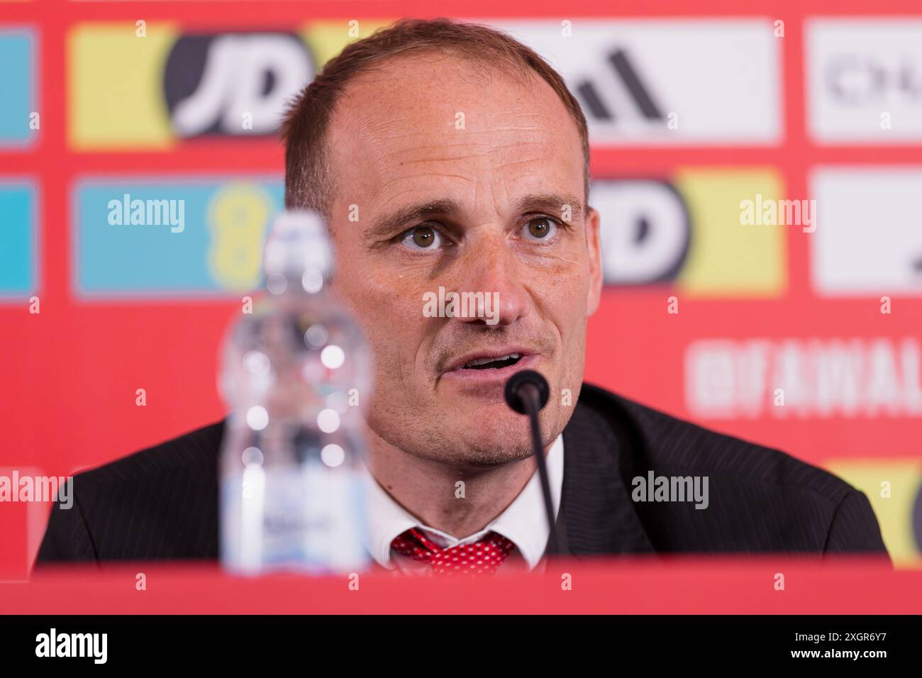 PONTYCLUN, WALES - 10 JULY 2024: Wales’ Chief Football Officer Dr David ...