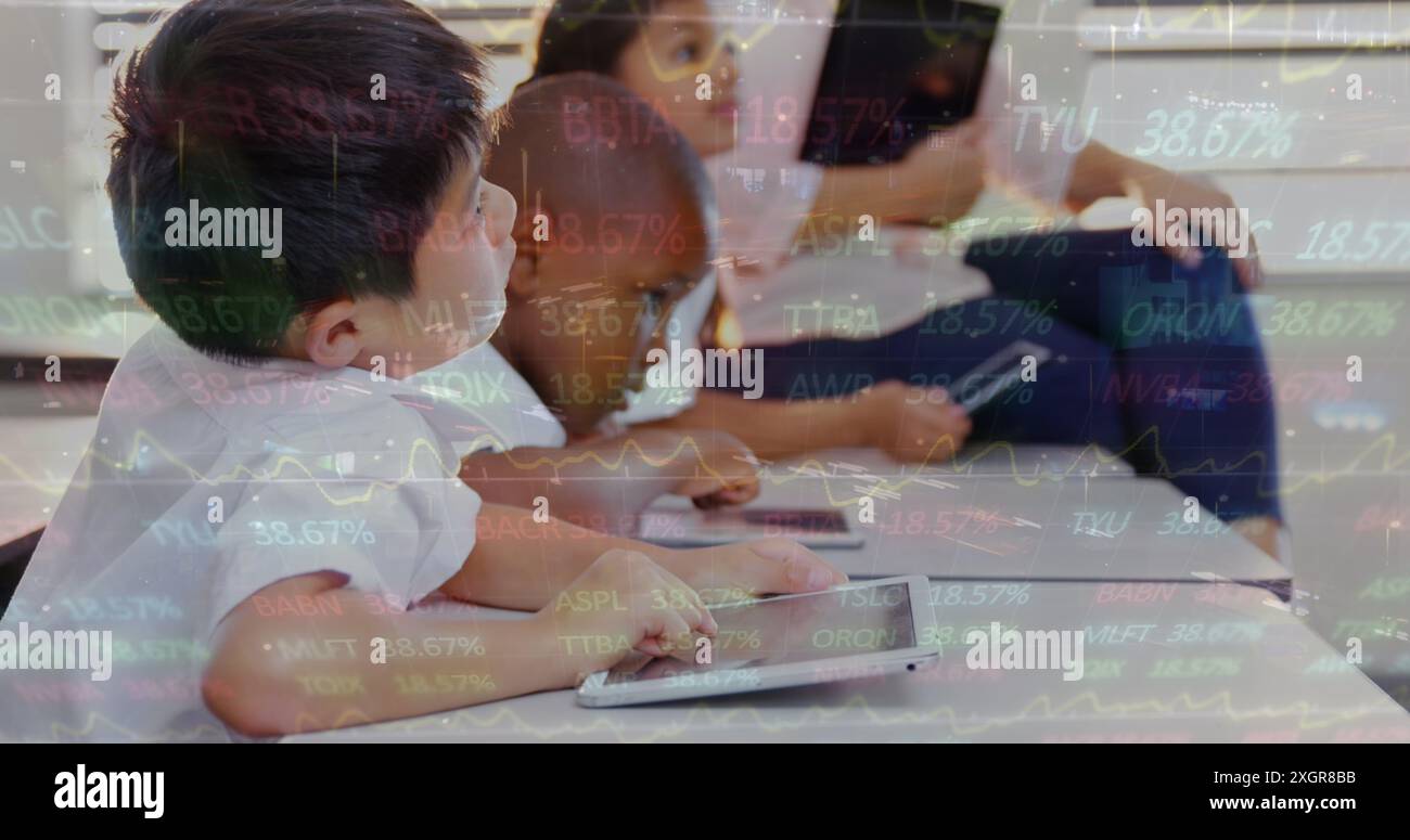 Modern tablets classroom hi-res stock photography and images - Alamy