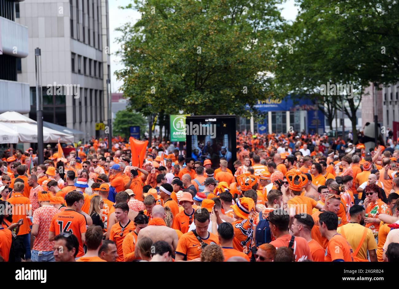 Netherlands fans euro 2024 hi-res stock photography and images - Alamy