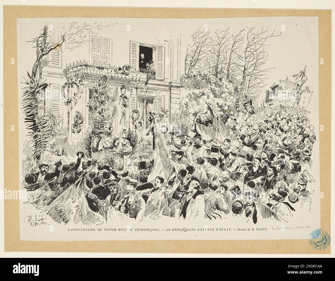 Henri louis scott hi-res stock photography and images - Alamy
