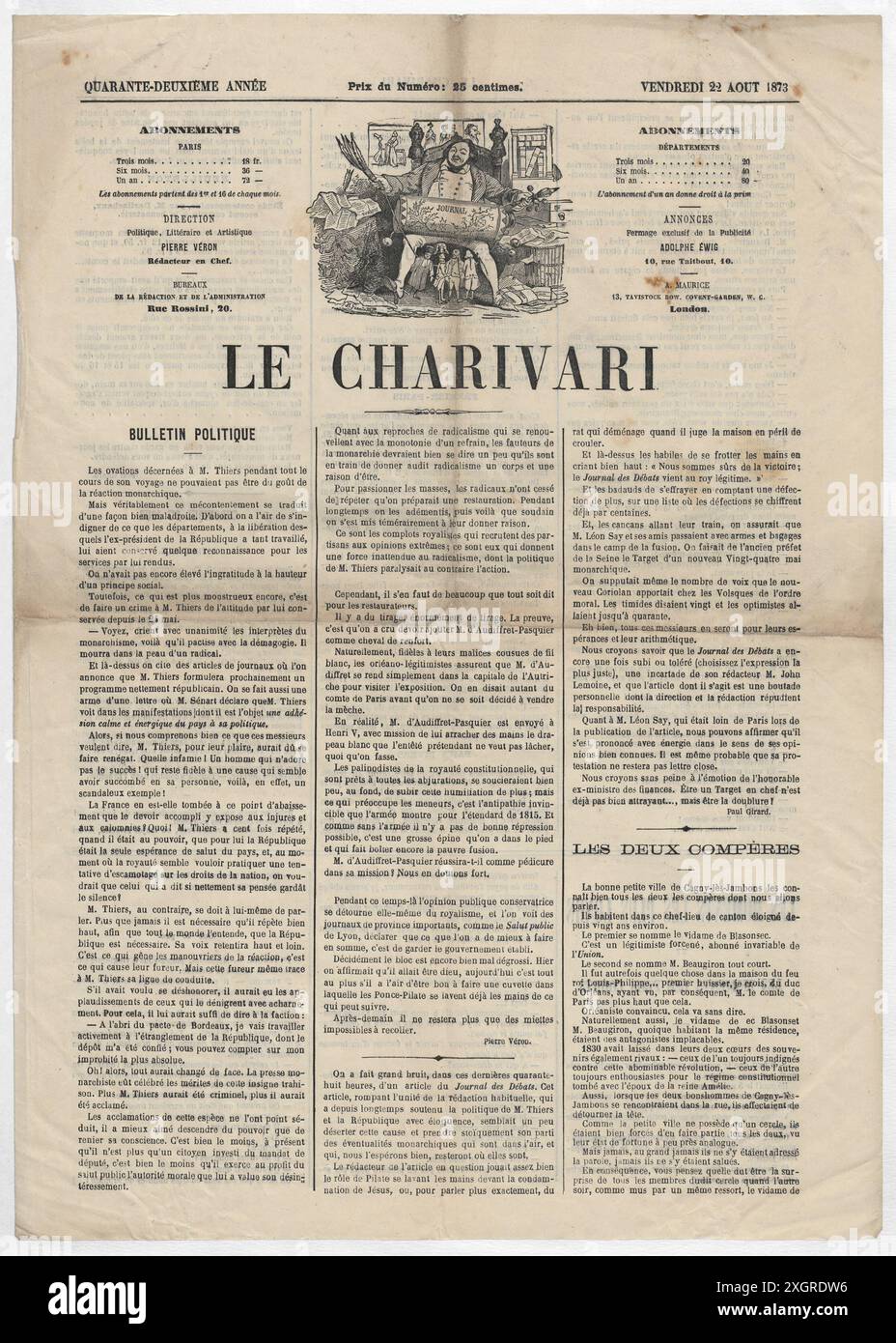 Le charivari hi-res stock photography and images - Alamy