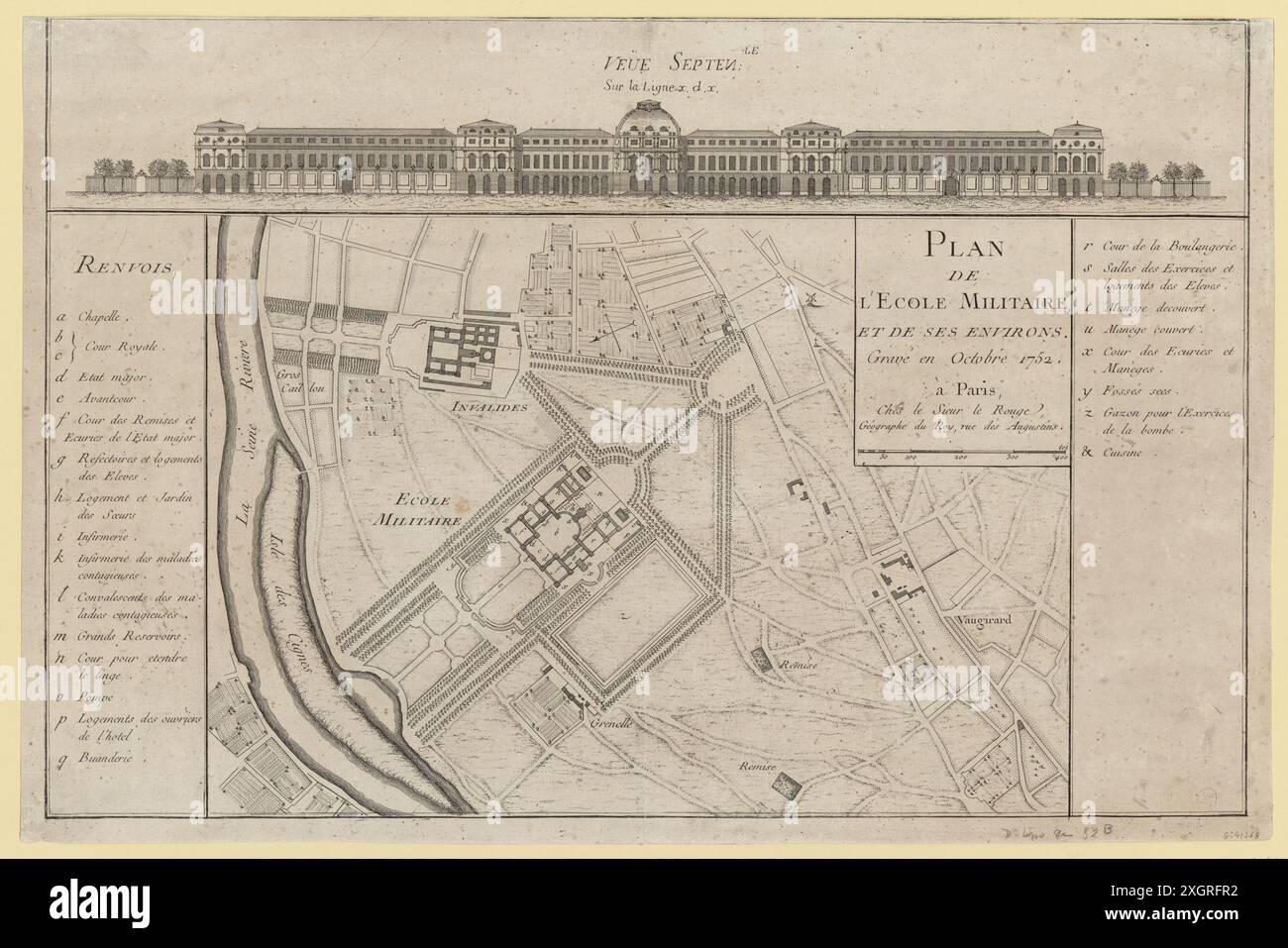 Le Rouge, Georges Louis Stock Photo - Alamy